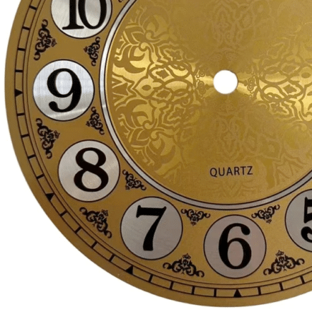 Cadran Horloge Fin Style Vintage avec Motif • Ma Petite Horlogerie