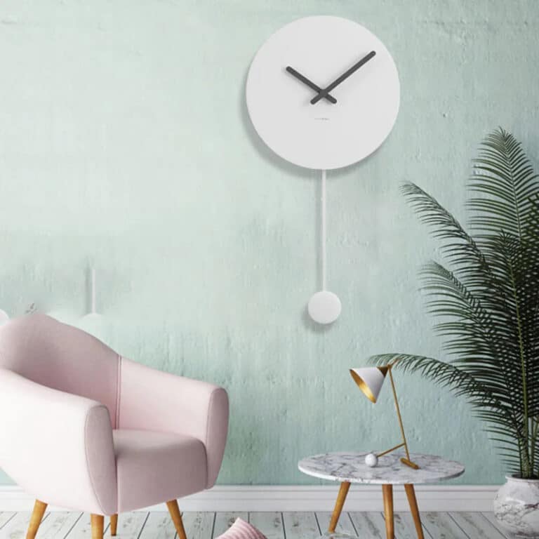 Pendule Murale Design Minimaliste de Style Nordique • Ma Petite Horlogerie